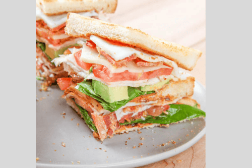 Mile High California Club Sandwich Recipe - Baking Beauty