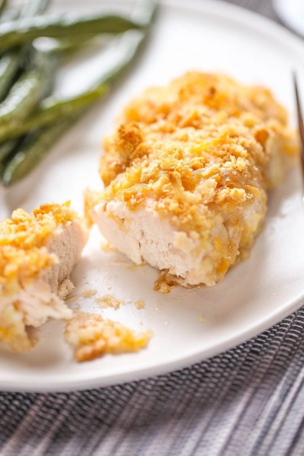 Super Crispy Ritz Cracker Chicken - Baking Beauty