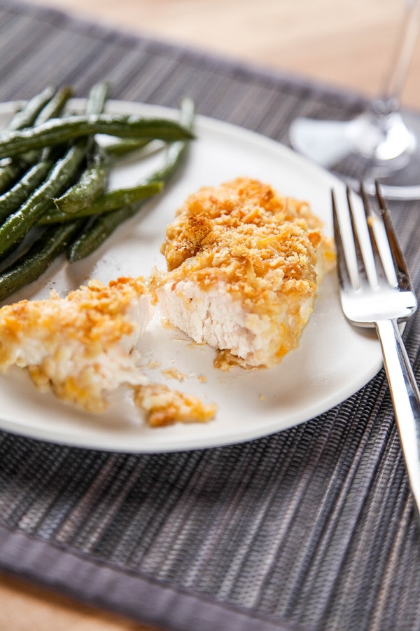 Super Crispy Ritz Cracker Chicken - Baking Beauty