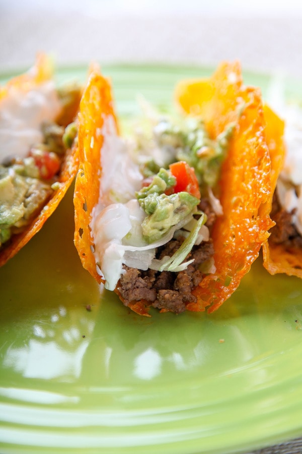 Crunchiest Cheese Taco Shells (Keto) Baking Beauty