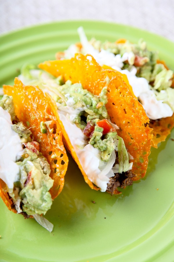 Crunchiest Cheese Taco Shells (Keto) Baking Beauty