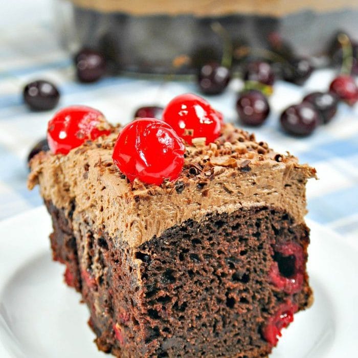 FOOLPROOF CHOCOLATE CHERRRY CAKE - Baking Beauty
