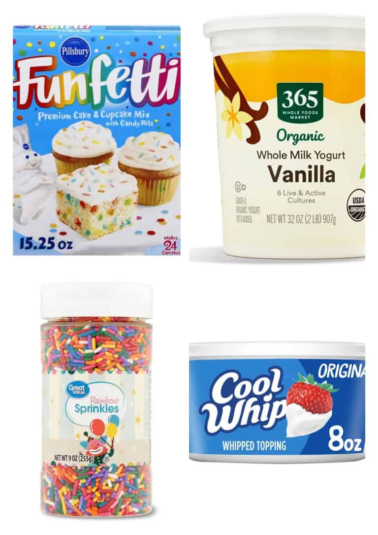 Easy 3 Ingredient Funfetti Dip - Baking Beauty