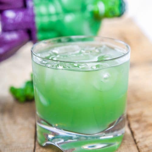 Easy Incredible Hulk Cocktail - Baking Beauty