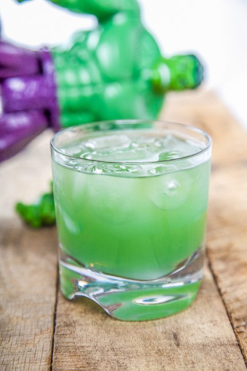 Easy Incredible Hulk Cocktail - Baking Beauty