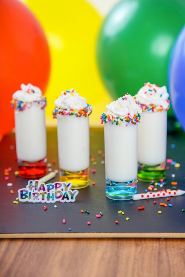 Ultimate Birthday Cake Shot - Baking Beauty