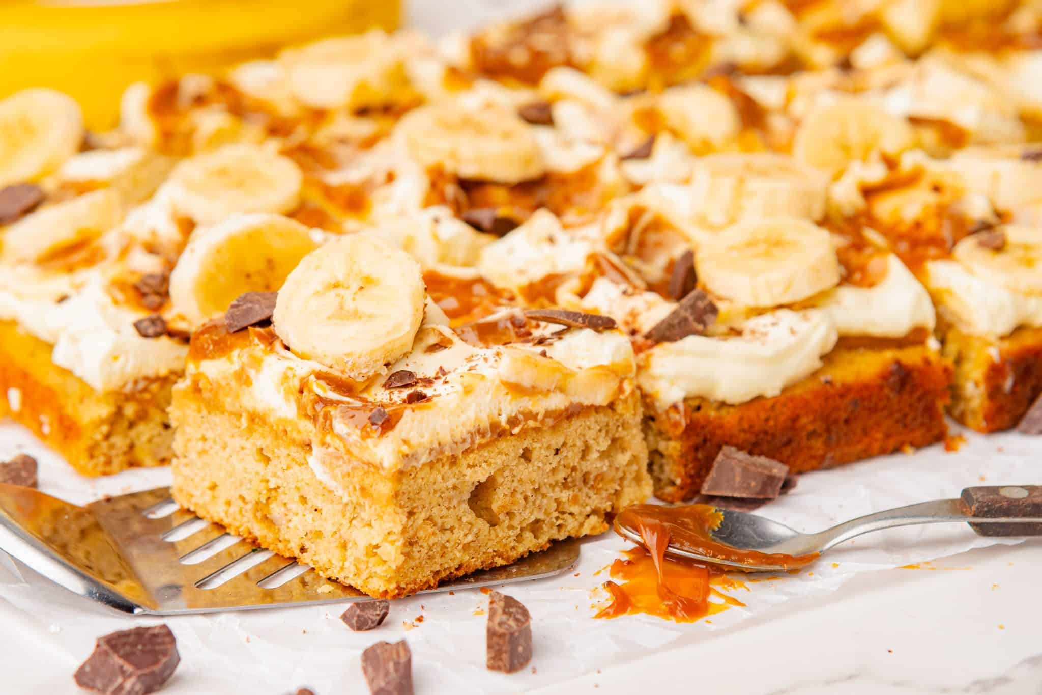 Easy Banoffee Cake - Baking Beauty