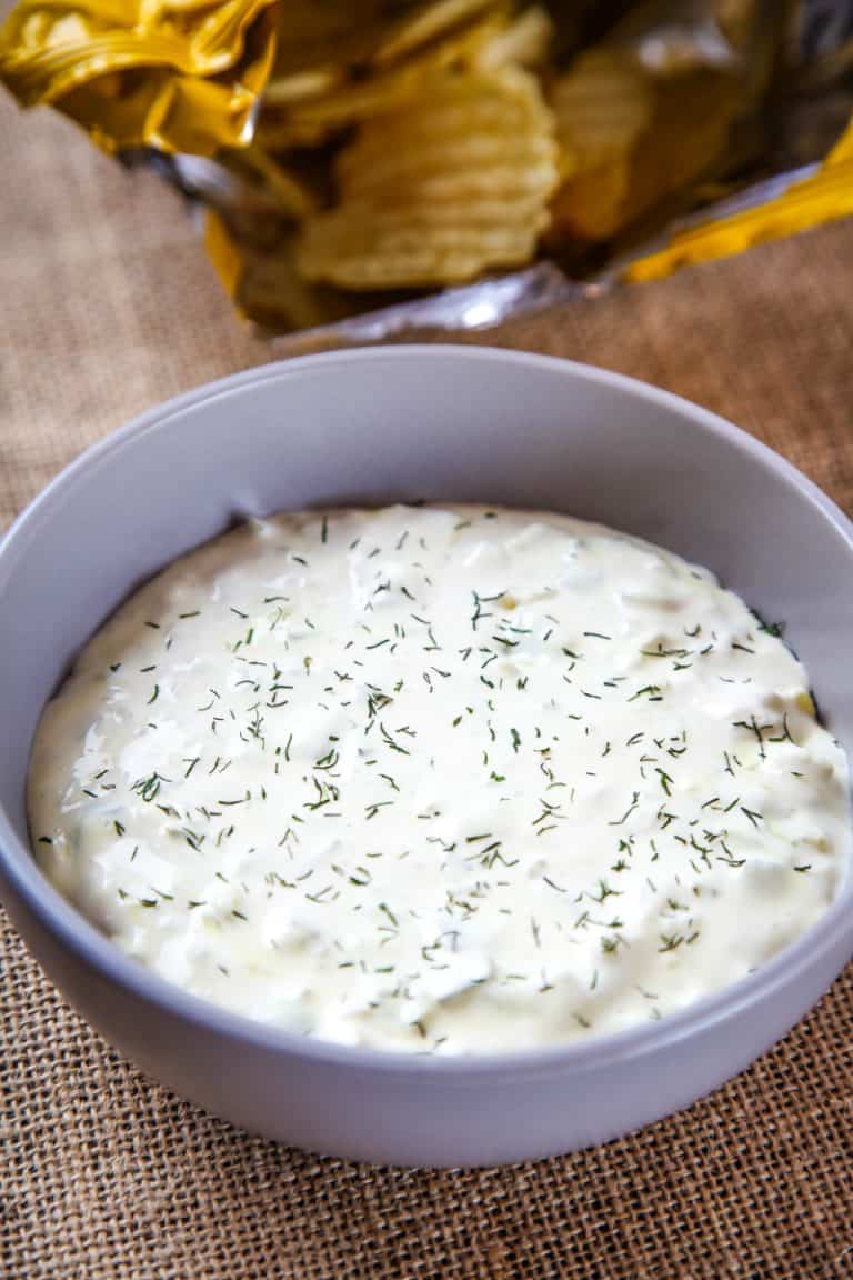 Best Dill Pickle Dip - Baking Beauty
