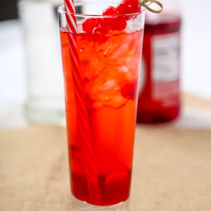 Best Dirty Shirley Temple Drink - Baking Beauty